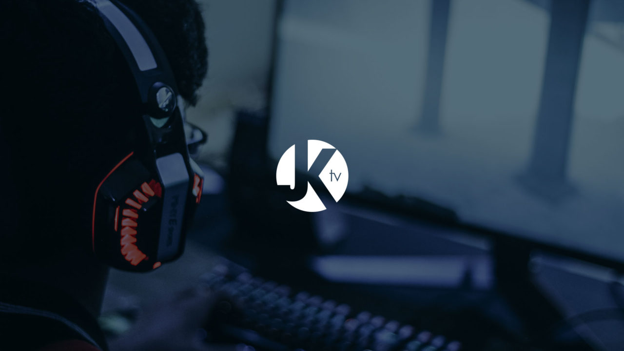 JK tv | Création logo media gaming